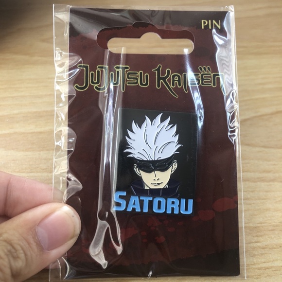 Hot Topic | Other | Jujutsu Kaisen Satoru Gojo Enamel Pin | Poshmark
